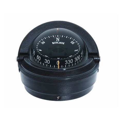 Ritchie Voyager Compass Combidamp Dial Surface Mount Black Touchard