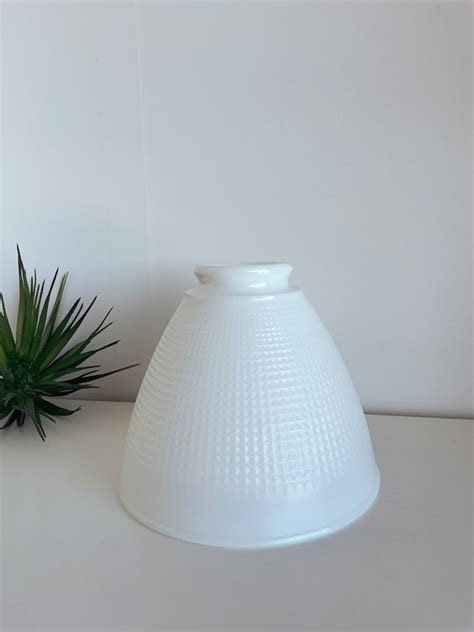 Torchiere Glass Lamp Diffuser Shade For Stiffel Rembrandt Etsy