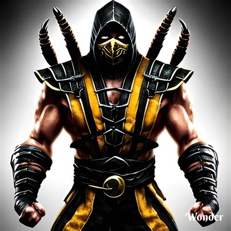 [ai Generated] Scorpion Mortal Kombat By Gumelar7 On Deviantart