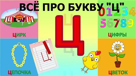 Алфавит Буква Ц как писать слова на Ц развивающиймультик