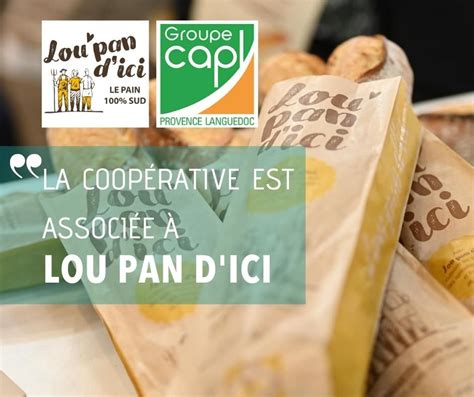 La Coopérative Est Associée à Lou Pan Dici Groupe Capl
