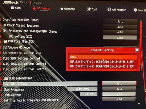Ram Clock Speeds Always Set To Lowest Default Value Every Shut Down R