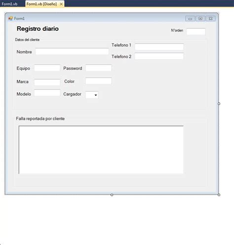 Visual Basic Formulario En Visual Basic Y Conectarlo A Base De Datos Sql Server