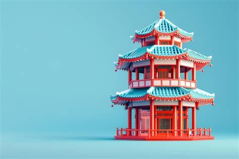 Premium Photo Illustrations Of Ancient Chinese Architecture Building