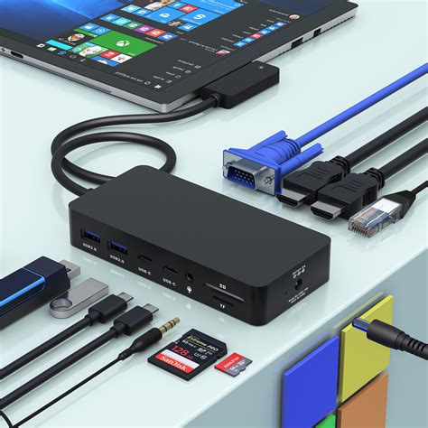 Microsoft Surface Docking Stationtriple Displays Dual Hdmi