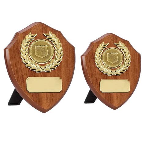 Personalized Wooden Award Plaques Customizable Trophies