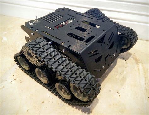 DFRobot Devastator Tank Treaded Tracked Robot Part Assembly