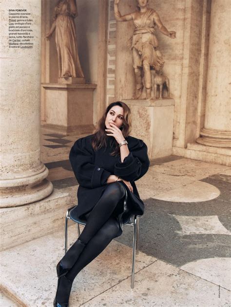Monica Bellucci Spotted In High Fashion Photoshoot For Elle Italia 2025