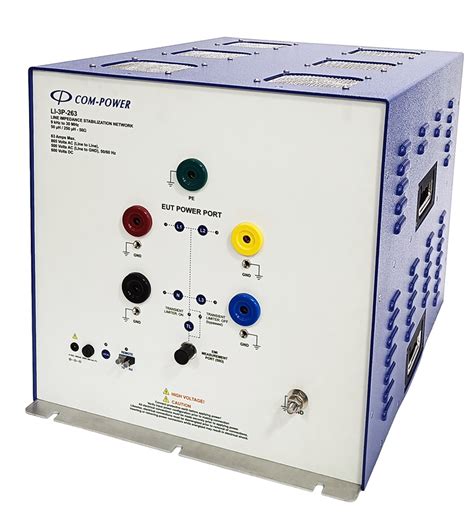 Li 3p 263 Three Phase 63a Lisn For Emc Conducted Testing