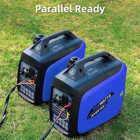 Portable Inverter Generator 2500w Gas Powered Quiet Generators For