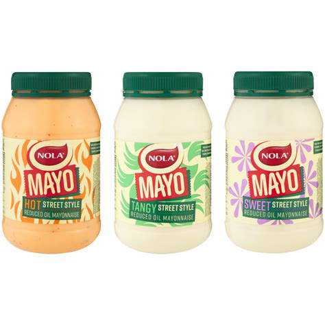 Nola Mayo Tangy Reduced Oil Mayonnaise 750g Table Condiments