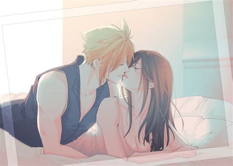 Mixmomo Yah Cloud Strife Tifa Lockhart Final Fantasy Final Fantasy