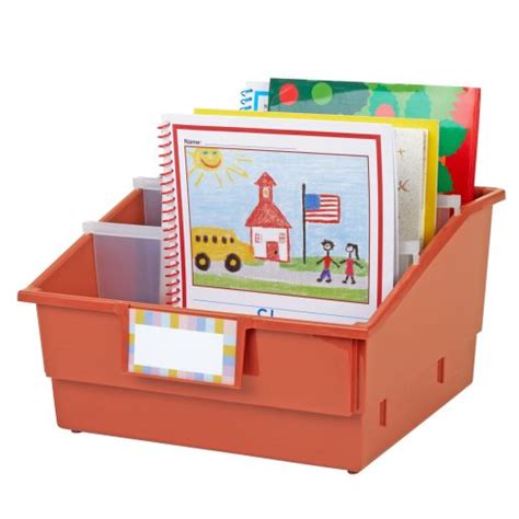 Really Good Stuff® Picture Book Classroom Library Bins™ With Dividers