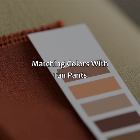 What Color Go With Tan Pants At Xavier Brill Blog