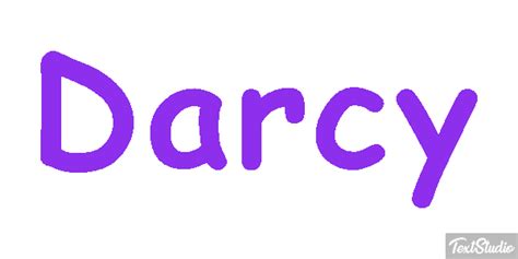 Darcy Name Animated  Logo Designs