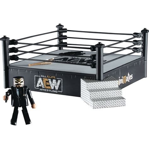 Aew Minimates Deluxe Wrestling Ring Playset