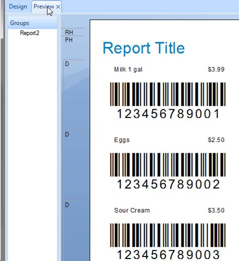 Interleaved Of Barcodes In Crystal Reports BarCodeWiz