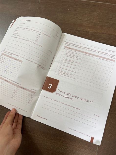 Accounting Cambridge Igcse And O Level Workbook By June Baptista Hobbies And Toys Books