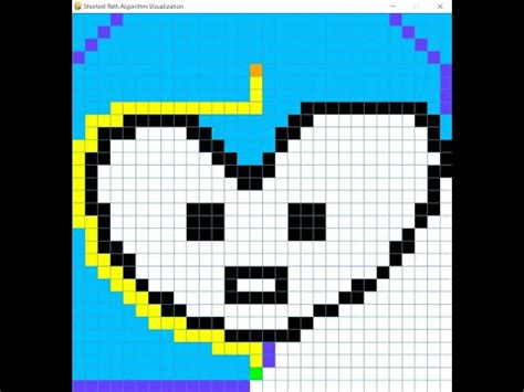 GitHub Kevinsky Chen Project Shortest Path Algorithm Visualization Using Pygame To Visualize