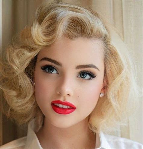 1940s Hairstyles Short Vintage Hairstyles Old Hollywood Hairstyles
