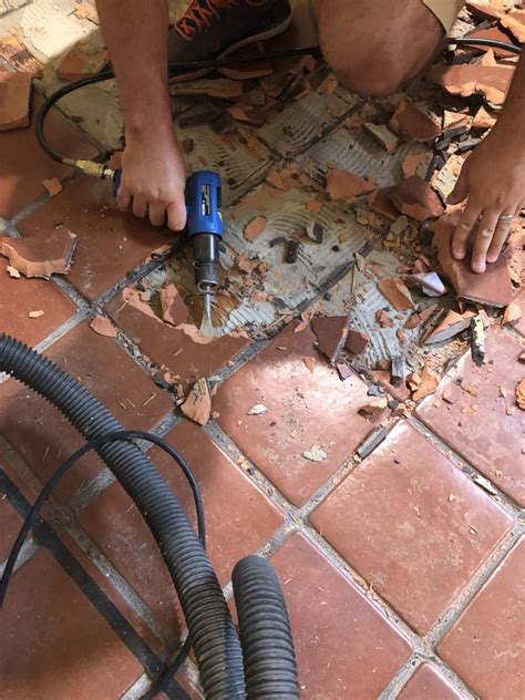 DIY How To Remove Tile Floor Fast Lehman Lane