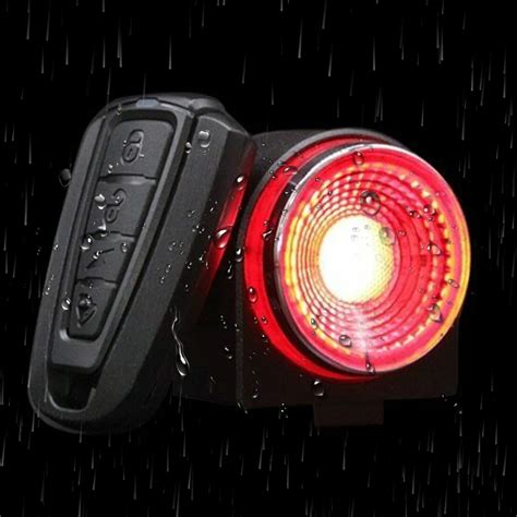 Antusi A8 A6 Road Bike Lopásgátló Riasztás Loc Mtb Lamp Automatikus Fék