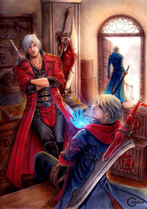 Nero And Dante Wallpapers Top Free Nero And Dante Backgrounds