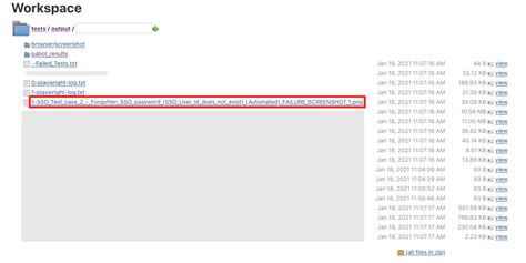 Screenshot Urls Are Not Matching In Pabot Logs · Issue 669