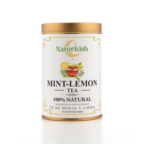 Mint Lemon Tea Naturkish