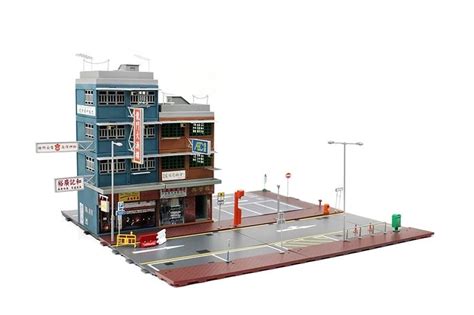 Tiny Hong Kong Bus Model Shop [free Shipping]tiny City Bd3 Hong Kong Old Tenements Street