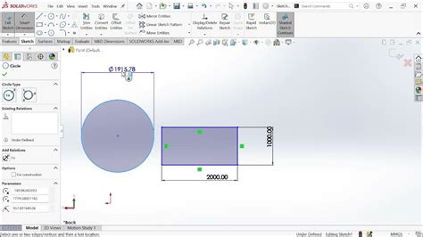 3 1 How To Use Smart Dimension In Solidworks Youtube