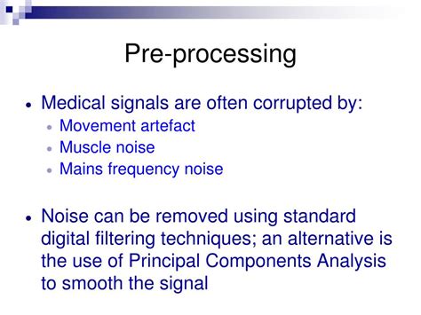 Ppt Biomedical Signal Processing An Introduction Powerpoint Presentation Id