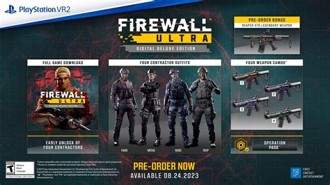 Firewall Ultra Launches for PS VR2 on August 24