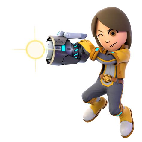 Smash Banner Mii Gunner By Adverse56 On Deviantart