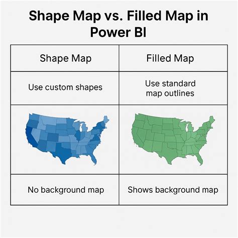 Power Bi Shape Map Vs Filled Map Shubham Mataghare Posted On The Topic Linkedin