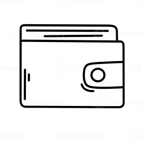 Wallet Line Icon 18817643 Png