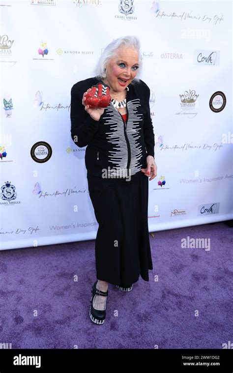 Los Angeles California Usa 8th March 2024 Carol Connors Attending