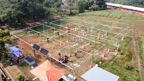 We Are Currently Constructing Our First Dynamic Agrivoltaic System At