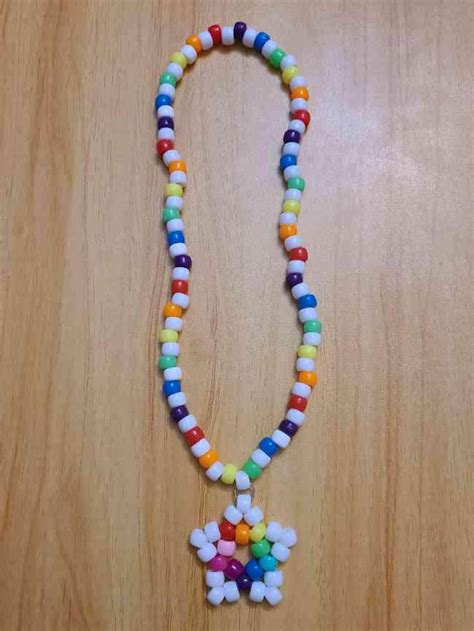 Kandi Star Necklace Etsy