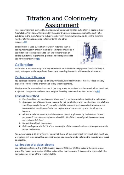 Colorimetric Titration Example At Henry Trethowan Blog