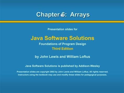 Array Ppt Ppt