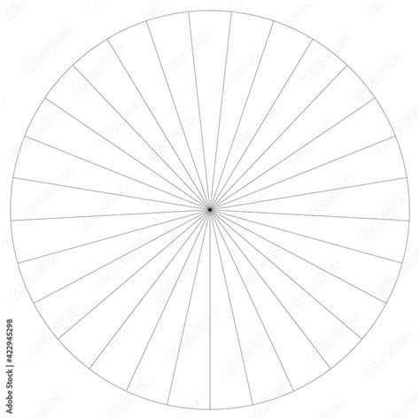 Segmented Circle Pie Graph Pie Chart Infographics Presentation Template Design Element From