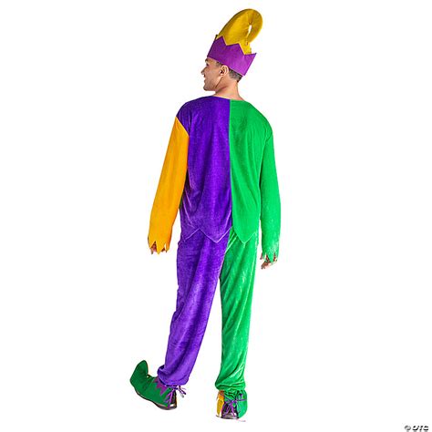 Mens Mardi Gras Jester Costume Halloween Express