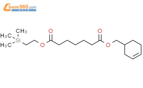 148114 14 1 Heptanedioic Acid 3 Cyclohexen 1 Ylmethyl 2 Trimethylsilyl Ethyl Ester化学式、结构式、分子式