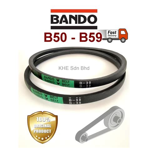Bando Belt B50 B51 B52 B53 B54 B55 B56 B57 B58 B59 Industrial Belting B