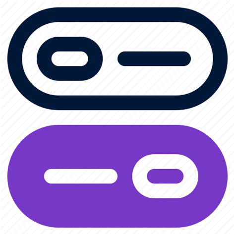 Toggle Switch Control Button Turn Icon Download On Iconfinder
