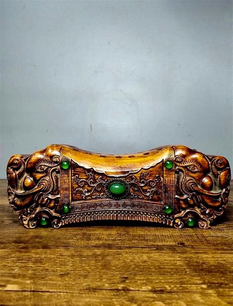 Travesseiro Chinês And Gaiola Para Grilos Vintage Anos 90 Esculpida À