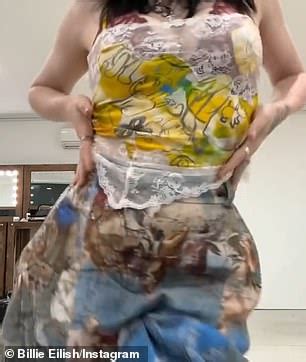 Billie Eilish Flaunts Cleavage In Sheer Top And Rants About Liars Who Don T Like Sweets