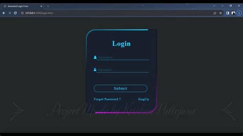 Krishna Pullojwar On Linkedin I Have Made A Simple Login Page Through