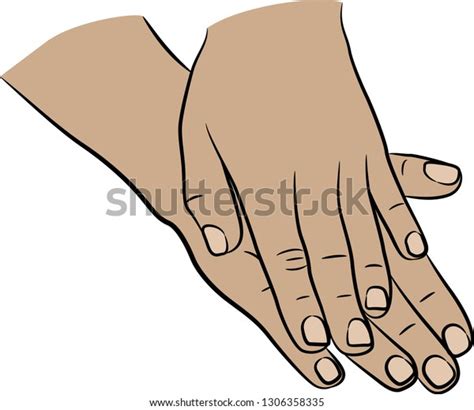 Isolated Vector Illustration Two Overlapped Human Stock Vector Royalty